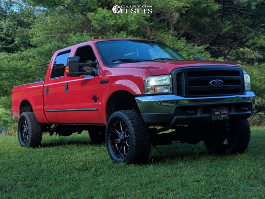 2000 Ford F-250 Super Duty with 20x9 1 Fuel Maverick and 35/12.5R20 ...