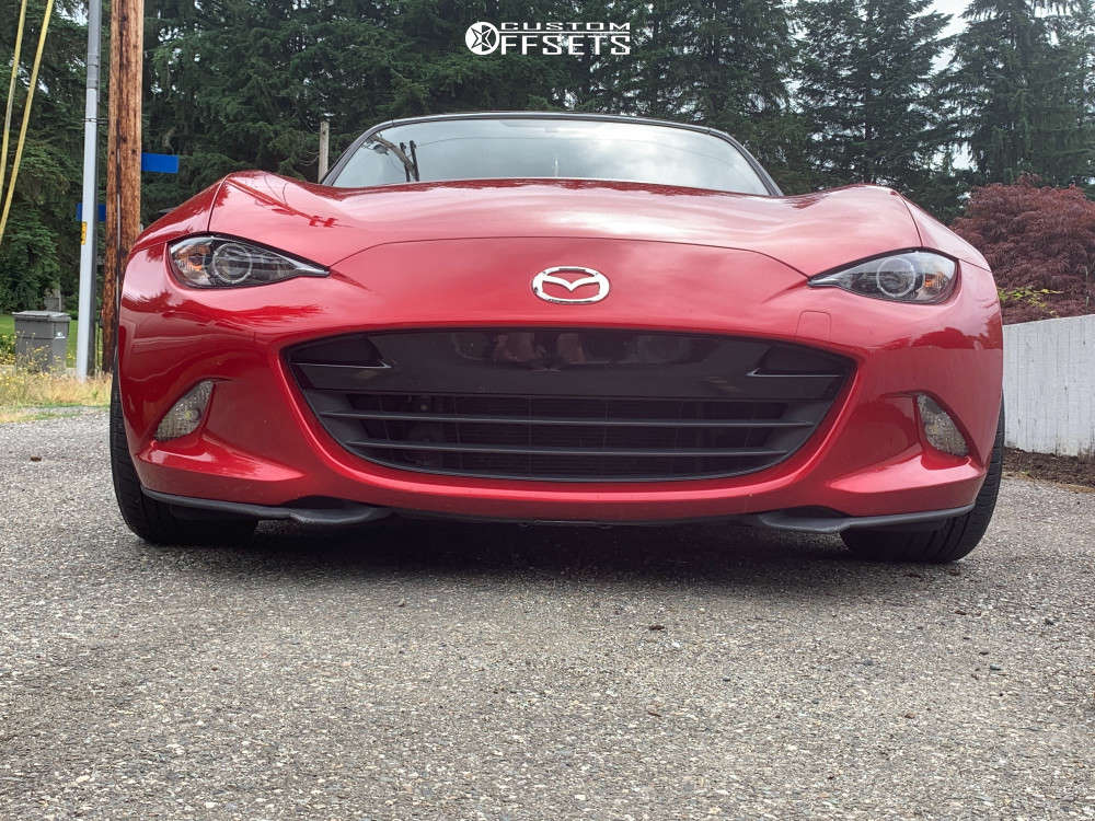 2017 Mazda MX-5 Miata with 16x8 35 Advanti Racing Storm S1 and 205 ...