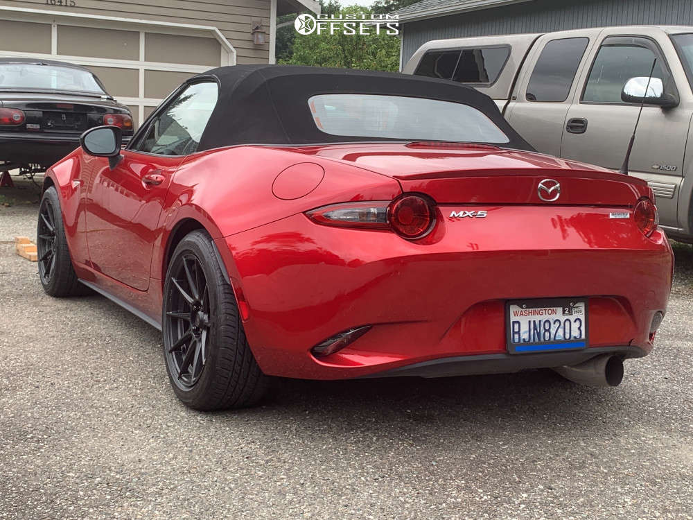 2017 Mazda MX-5 Miata with 16x8 35 Advanti Racing Storm S1 and 205 ...
