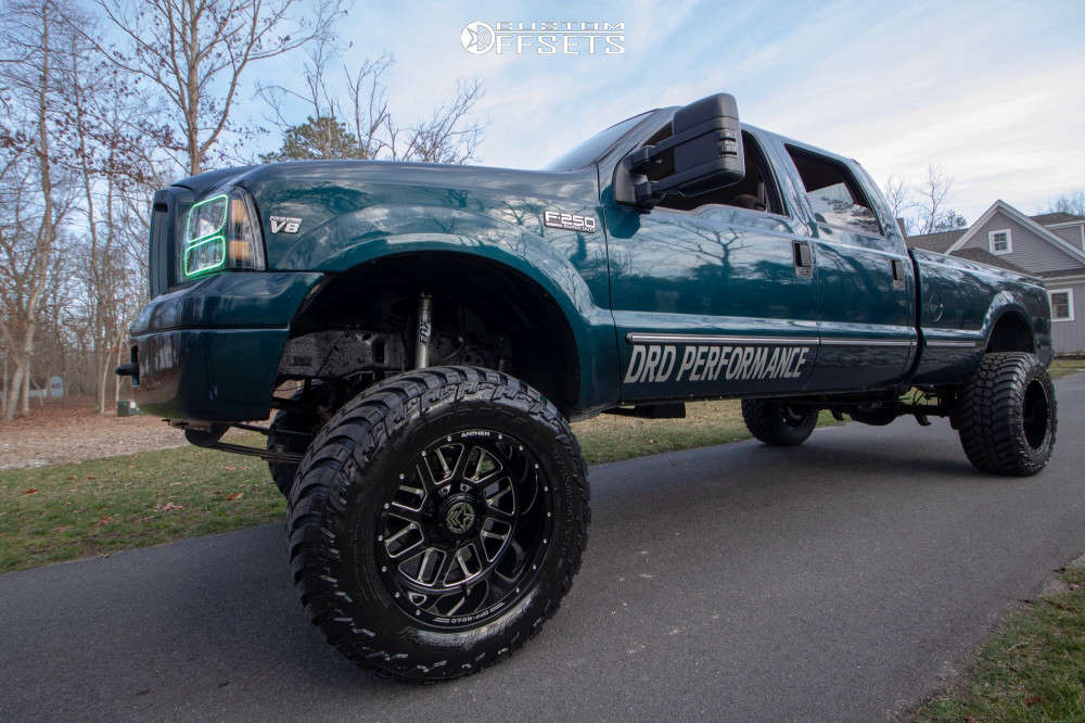1999 Ford F-250 Super Duty with 20x12 -44 Anthem Off-Road Gunner and 37 ...