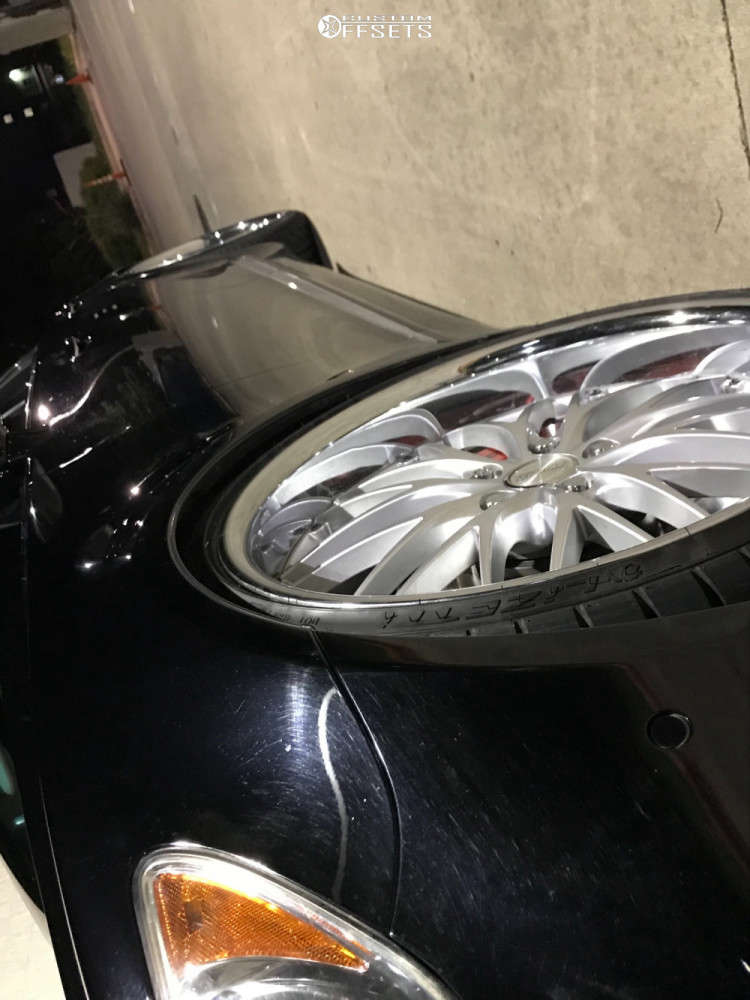 2007 Lexus LS460 with 22x9 20 MRR Gt1 and 245/30R22 Lexani Lx-twenty ...