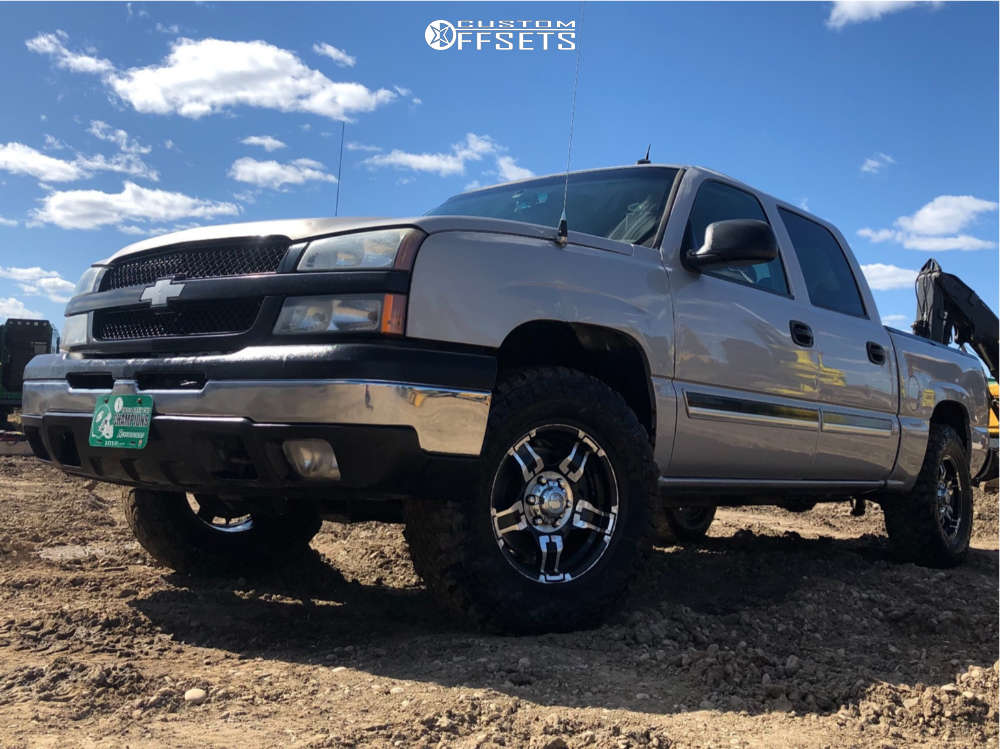 2005 Chevrolet Silverado 1500 with 17x8 0 Ultra Drifter and 295/70R17 ...