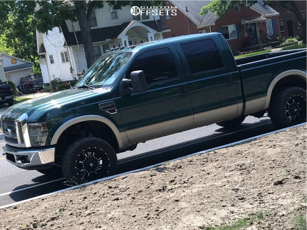 2008 Ford F-250 Super Duty with 20x10 -18 Fuel Krank and 33/12.5R20 ...