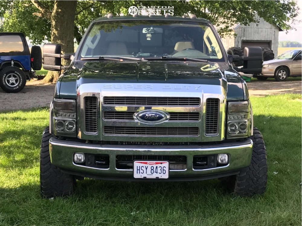 2008 Ford F-250 Super Duty with 20x10 -18 Fuel Krank and 33/12.5R20 ...