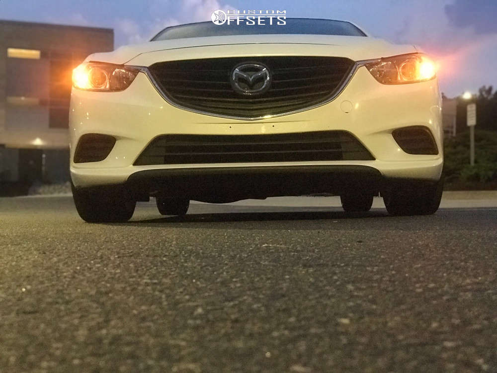 2014 Mazda 6 with 20x9 35 Niche Essen and 245/35R20 Toyo Tires Extensa ...