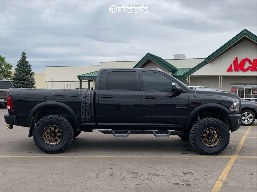 2018 Ram 2500 with 18x9 -12 Raceline Defender and 37/13.5R18 Cooper ...