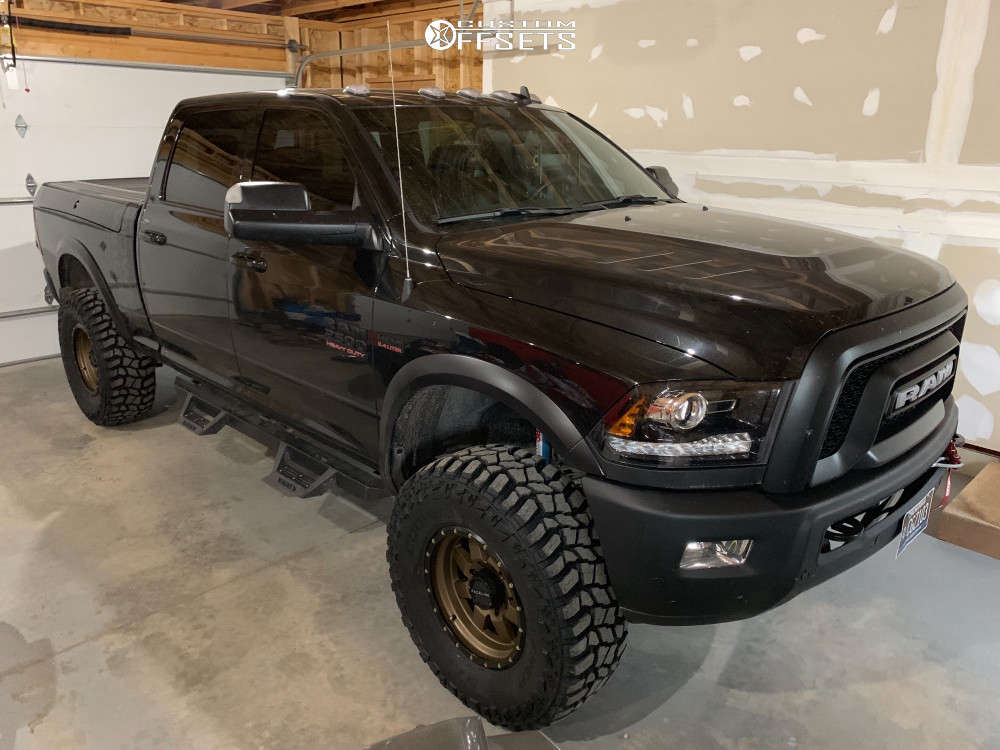 2018 Ram 2500 with 18x9 -12 Raceline Defender and 37/13.5R18 Cooper ...