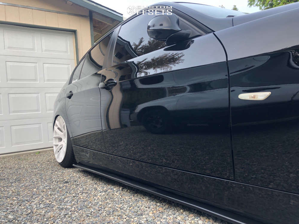 2006 BMW 330i with 18x9.5 30 Miro Type 111 and 215/40R18 Achilles Atr ...