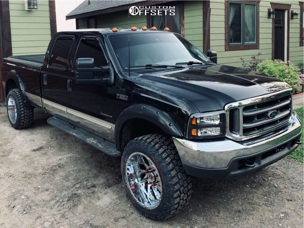 2000 Ford F-350 Super Duty with 22x12 -44 Xtreme Force Xf8 and 33/12 ...