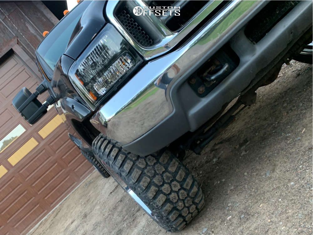 2000 Ford F-350 Super Duty with 22x12 -44 Xtreme Force Xf8 and 33/12 ...