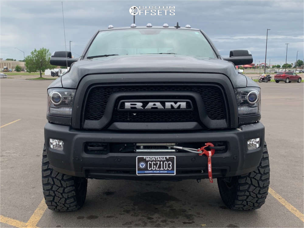 2018 Ram 2500 with 18x9 -12 Raceline Defender and 37/13.5R18 Cooper ...