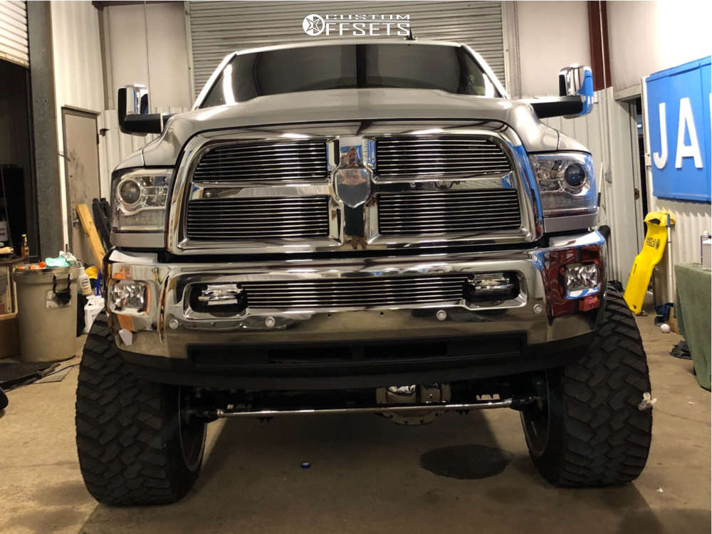 2017 Ram 2500 with 24x14 -73 American Force Crux Mp and 35/12.5R24 ...
