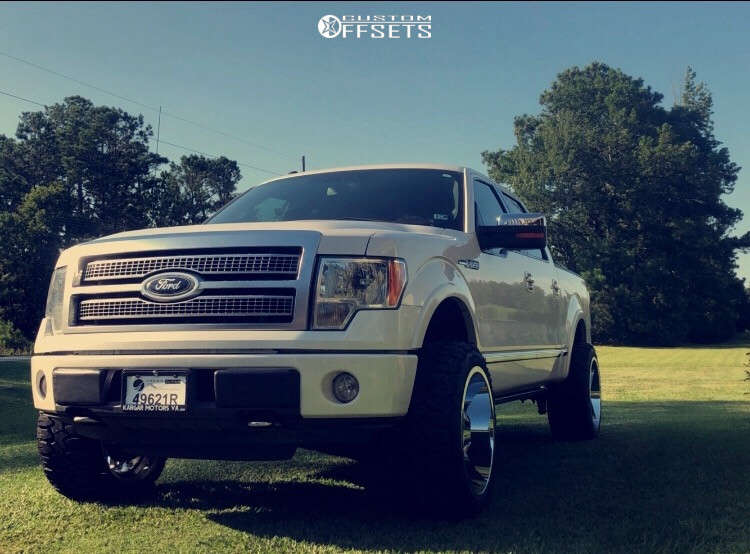 2010 Ford F-150 with 22x12 -44 RBP 87r and 33/12.5R22 Milestar ...