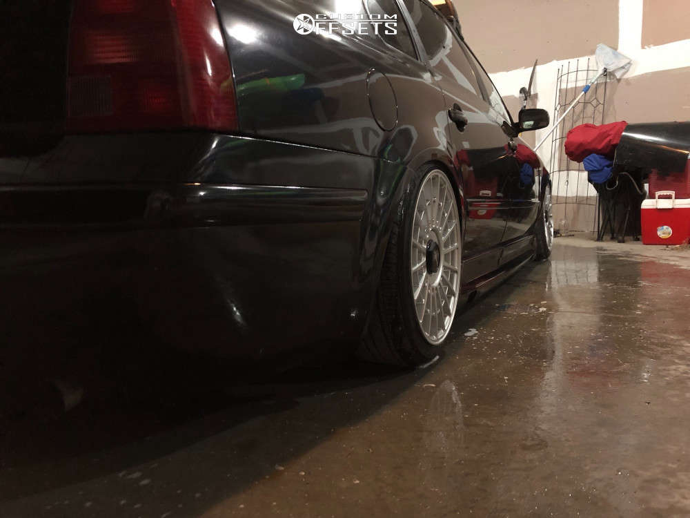 1999 Volkswagen Passat with 18x8.5 35 Rotiform Las-r and 215/35R18 ...