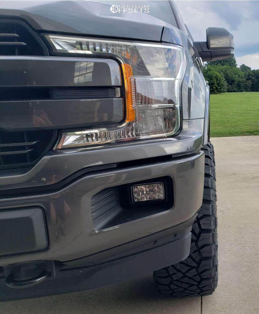2018 Ford F-150 with 20x9 12 Hostile Rage and 295/60R20 Nitto Ridge ...
