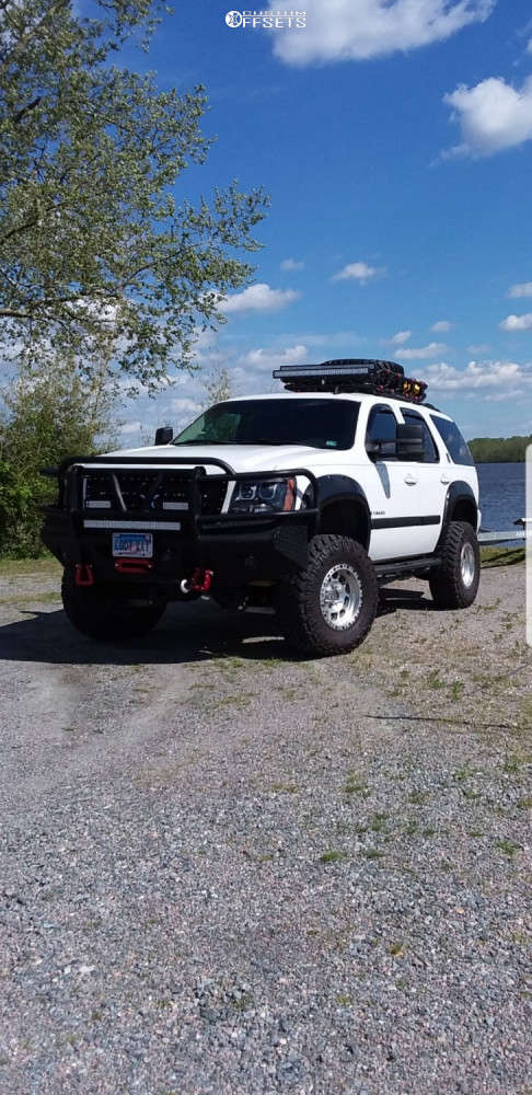 2007 Chevrolet Tahoe with 17x9 -12 XD Xd132 and 35/12.5R17 Nitto Trail ...
