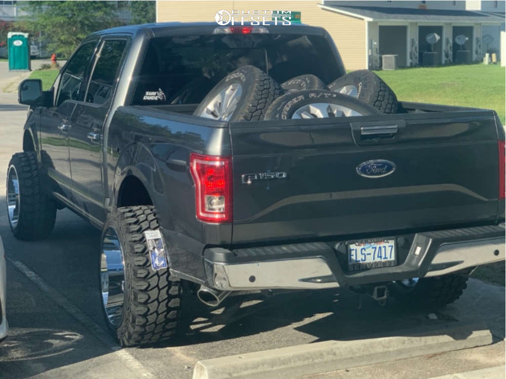 2016 Ford F-150 with 22x12 -51 ARKON OFF-ROAD Lincoln and 33/12.5R22 ...