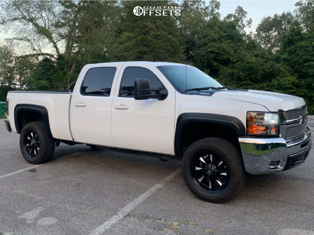 2007 Chevrolet Silverado 2500 HD with 20x9 1 Fuel Hydro and 285/60R20 ...