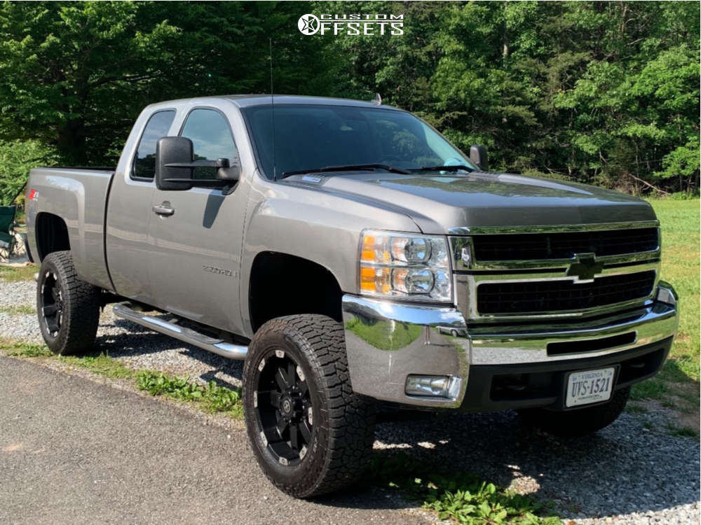 2009 Chevrolet Silverado 2500 HD with 20x9 0 American Racing ATX Ax185 ...