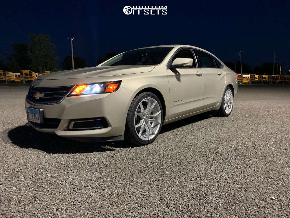2014 Chevrolet Impala with 20x8.5 40 Rosso Icon and 235/40R20 Atturo ...