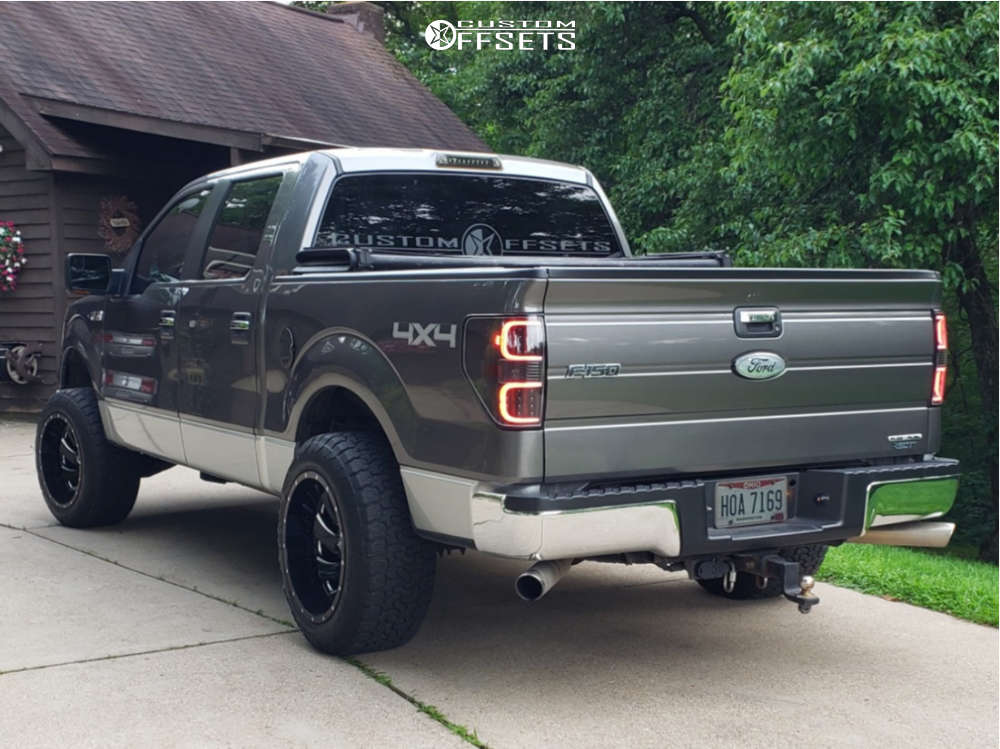 2011 Ford F-150 with 20x12 -44 Fuel Cleaver and 285/55R20 AMP Terrain ...