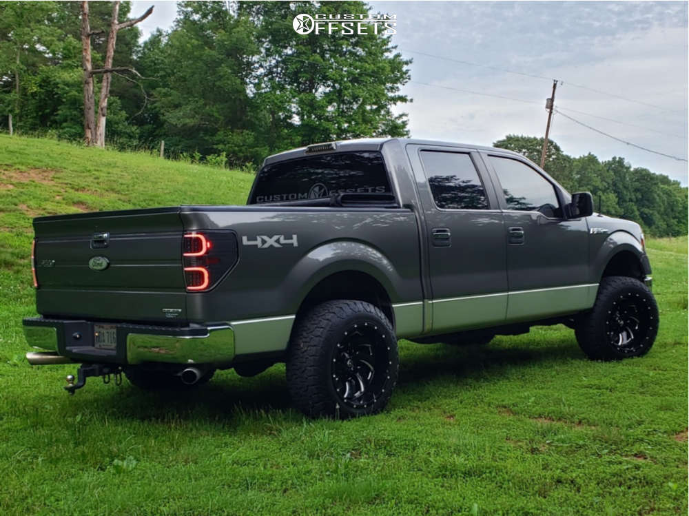 2011 Ford F-150 with 20x12 -44 Fuel Cleaver and 285/55R20 AMP Terrain ...