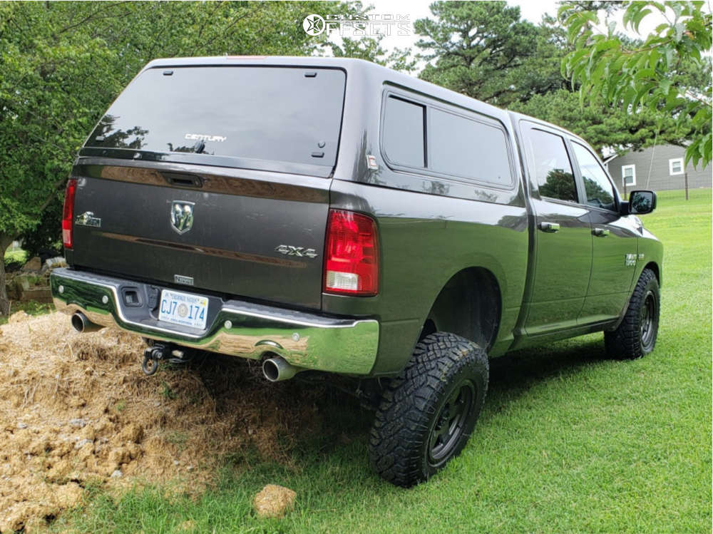 2016 Ram 1500 with 18x9 12 Raceline Boost and 285/75R18 Goodyear ...
