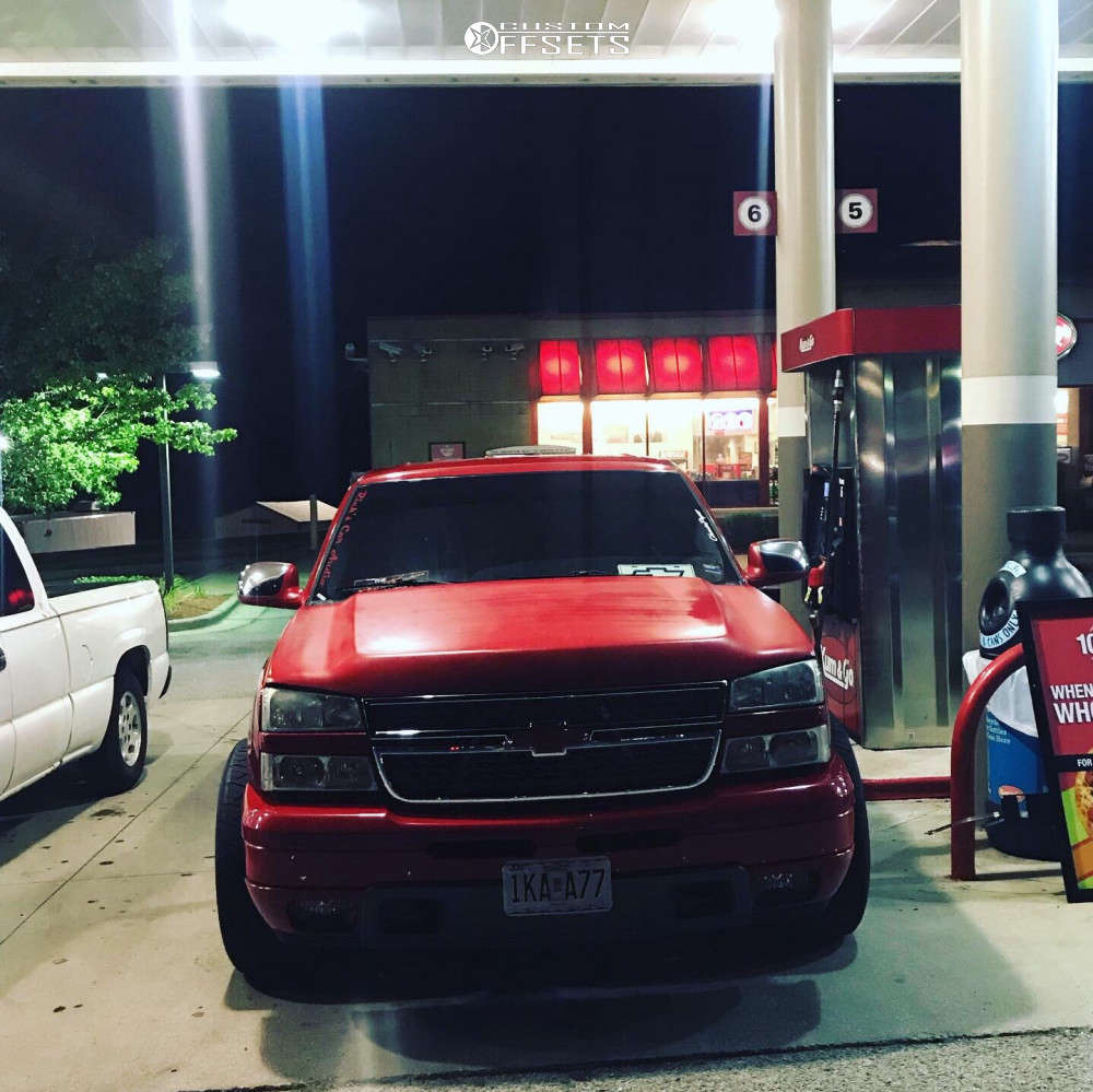 2007 Chevrolet Silverado 1500 HD Classic with 20x12 -51 Vision Prowler ...