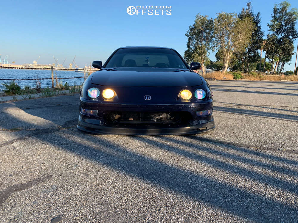 1999 Acura Integra with 16x8.5 0 NSR Drift-mdv2 and 195/40R16 Federal ...