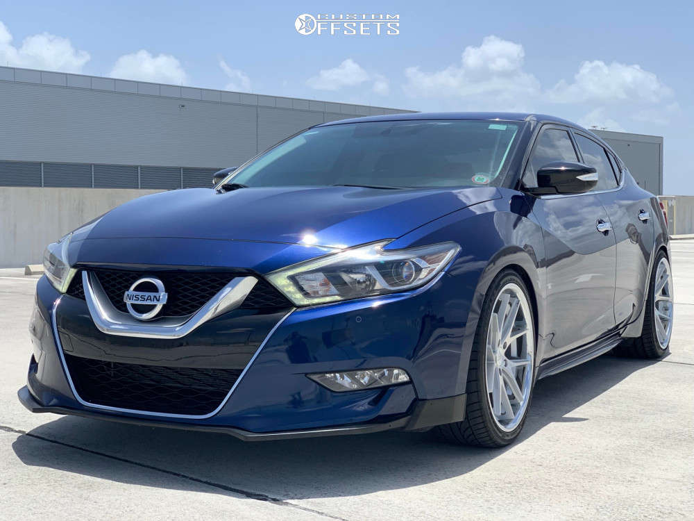 2016 Nissan Maxima with 20x9 35 Ferrada FR2 and 255/35R20 Achilles Atr ...