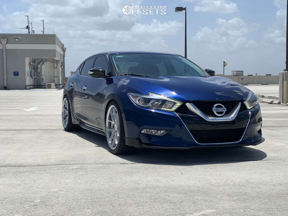 2016 Nissan Maxima with 20x9 35 Ferrada FR2 and 255/35R20 Achilles Atr ...