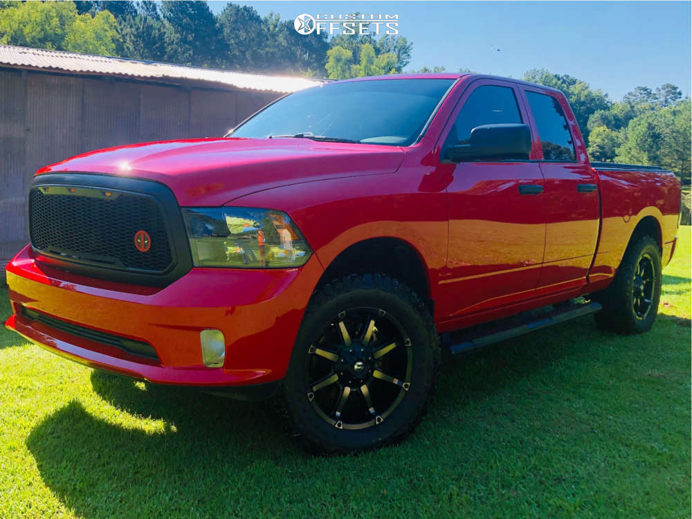 2016 Ram 1500 with 20x9 1 Fuel Coupler and 35/12.5R20 BFGoodrich All ...