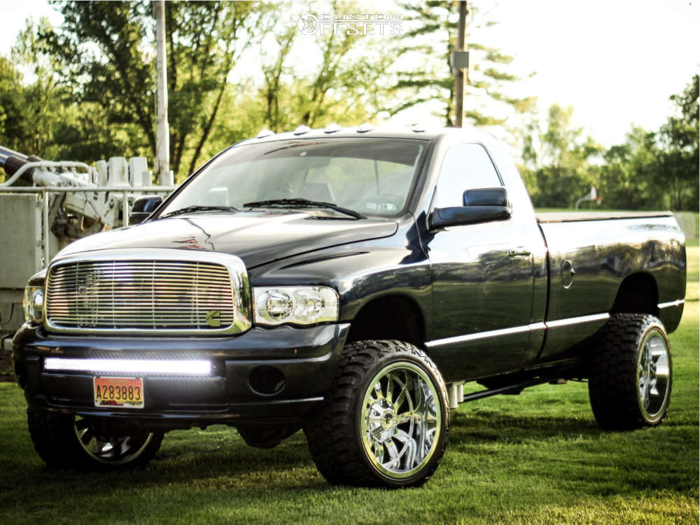 2003 Dodge Ram 2500 with 22x12 -44 RBP 74r and 33/12.5R22 RBP Repulsor ...