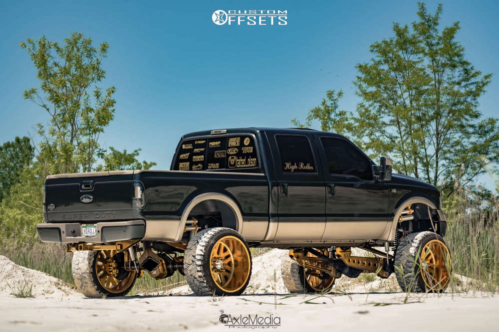 2005 Ford F-250 Super Duty with 26x16 -101 American Force Vibe Sf and ...