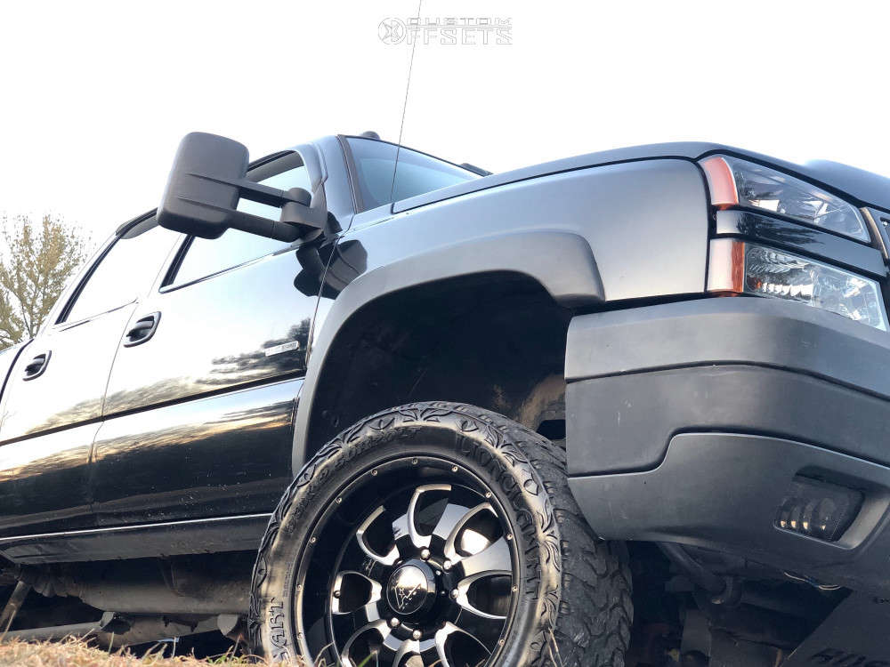 2006 Chevrolet Silverado 2500 HD with 20x9 0 Axe 014 and 33/12.5R20 ...