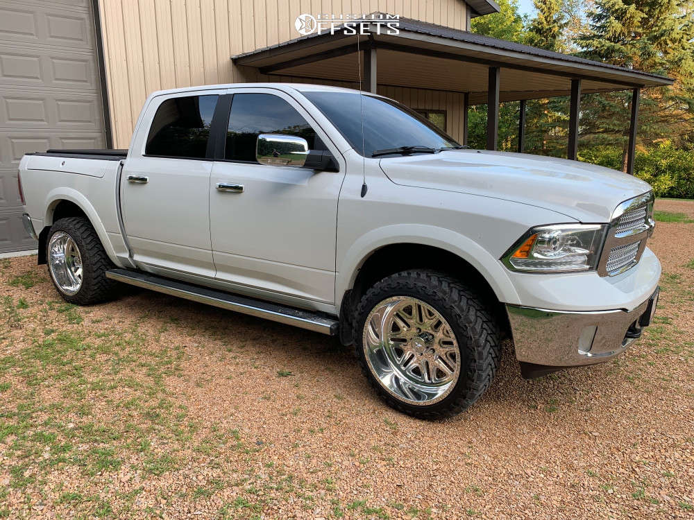 2013 Ram 1500 with 22x12 -44 American Force Addict SF and 33/12.5R22 ...