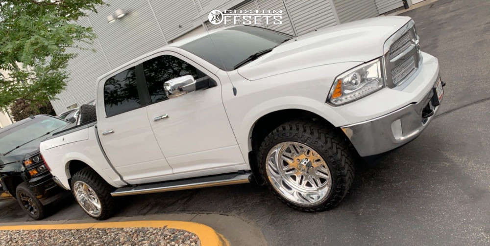 2013 Ram 1500 with 22x12 -44 American Force Addict SF and 33/12.5R22 ...