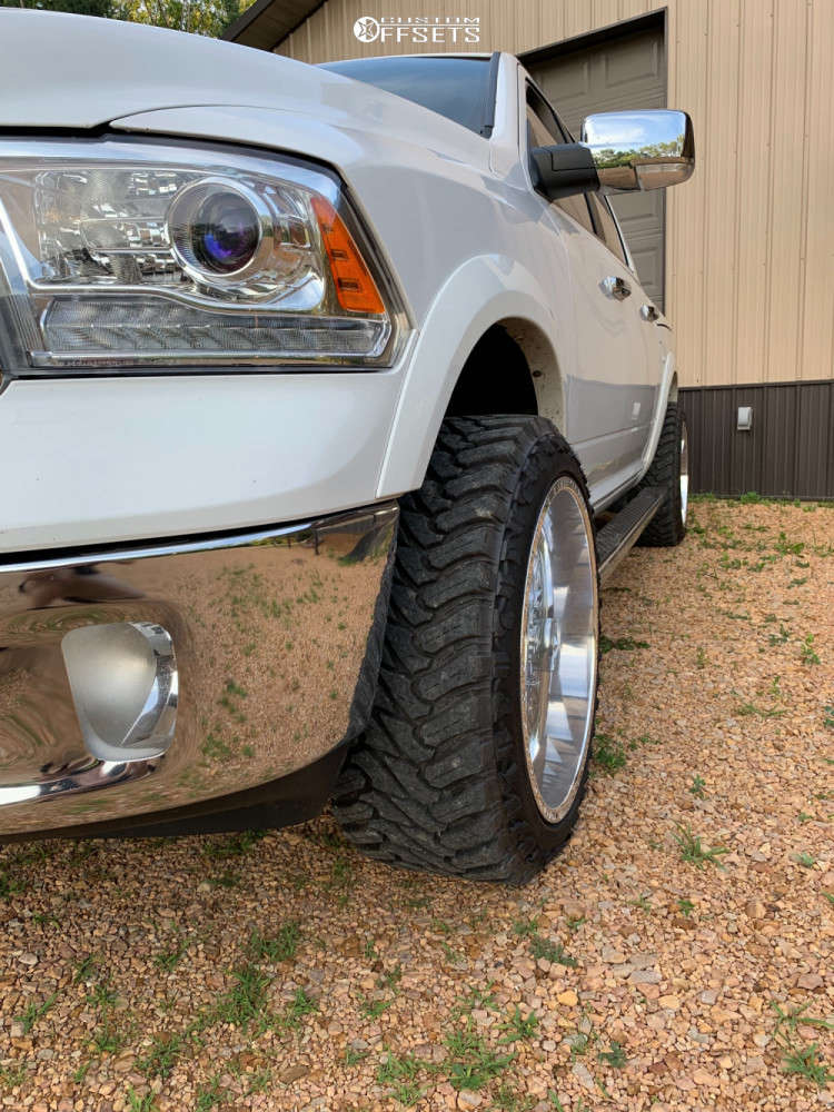 2013 Ram 1500 with 22x12 -44 American Force Addict SF and 33/12.5R22 ...