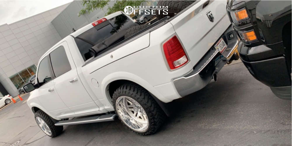 2013 Ram 1500 with 22x12 -44 American Force Addict SF and 33/12.5R22 ...