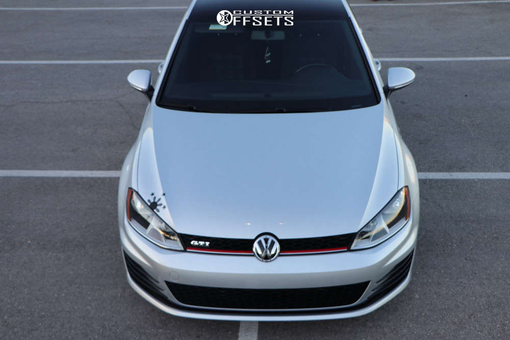 2017 Volkswagen GTI with 19x8.5 35 Rotiform Spf and 235/35R19 Accelera ...