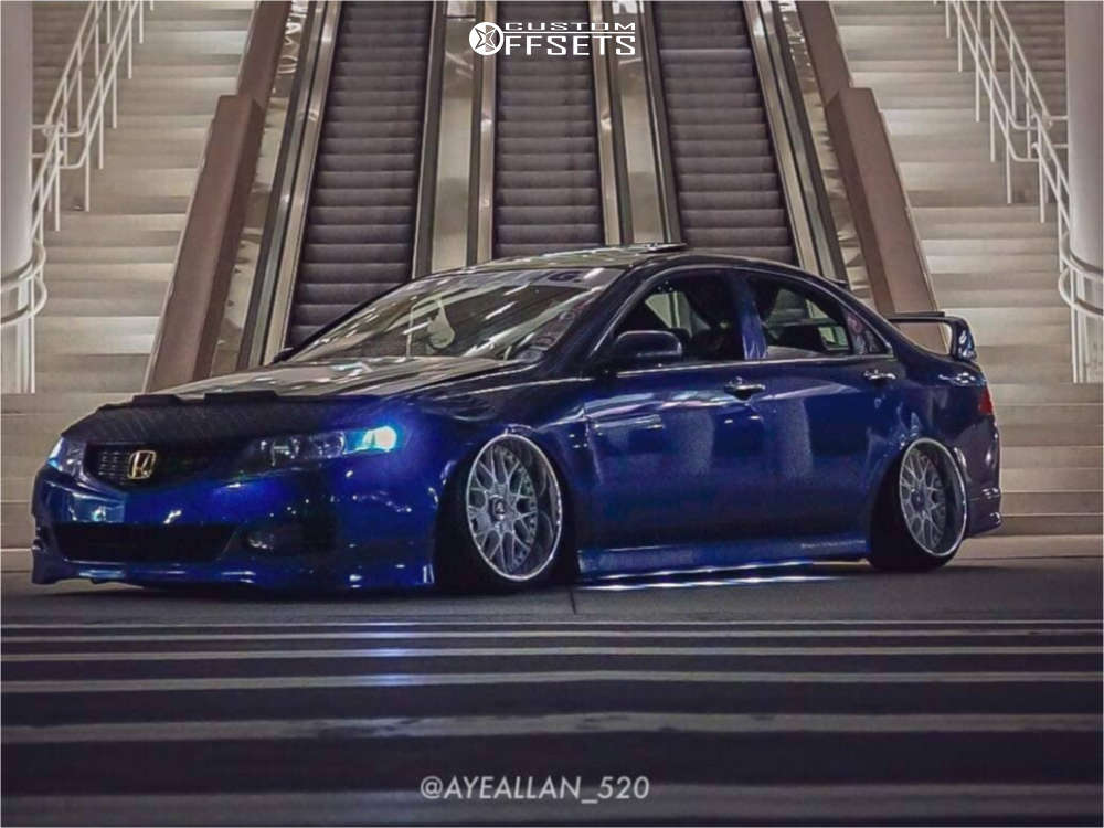 Tsx Slammed With Work Rims