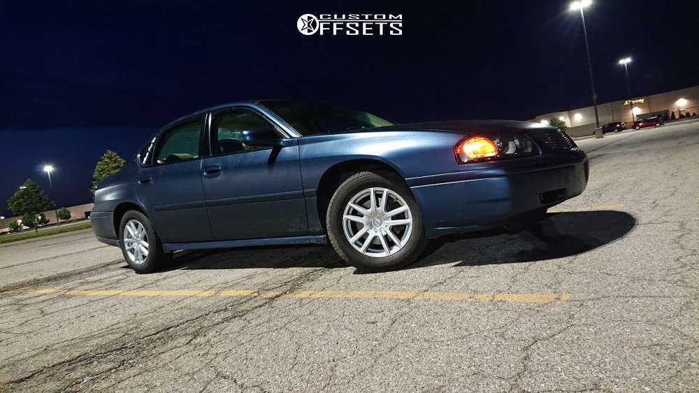 2003 Chevrolet Impala with 16x7 40 Raceline Encore and 225/60R16 ...