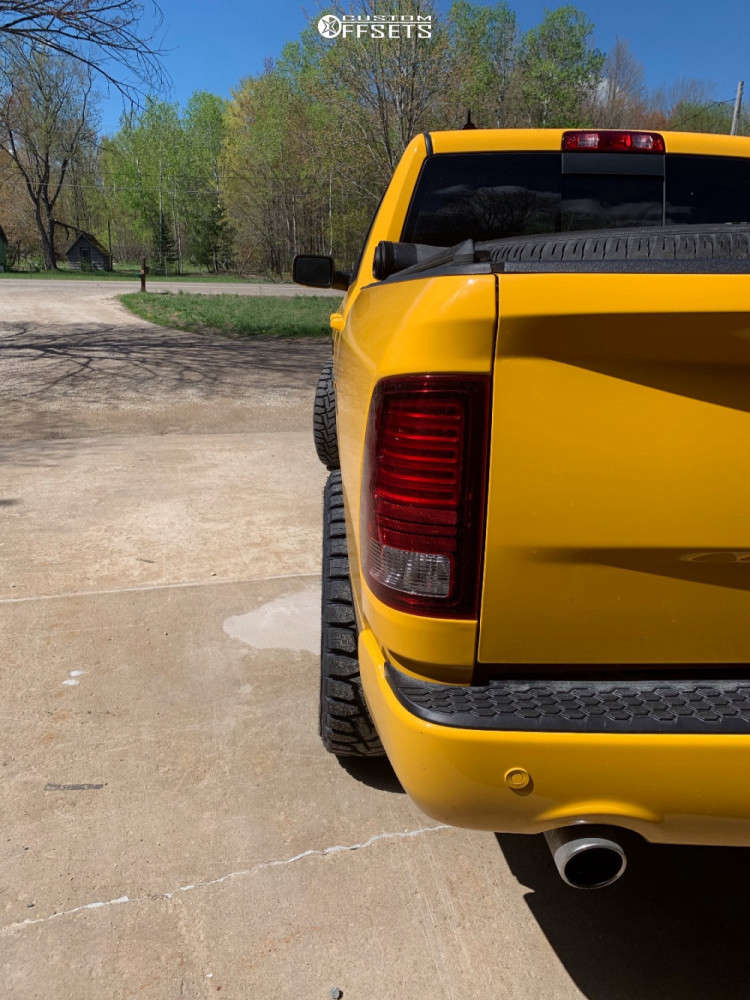 2016 Ram 1500 with 20x9 -12 Anthem Off-Road Defender and 305/55R20 Toyo ...