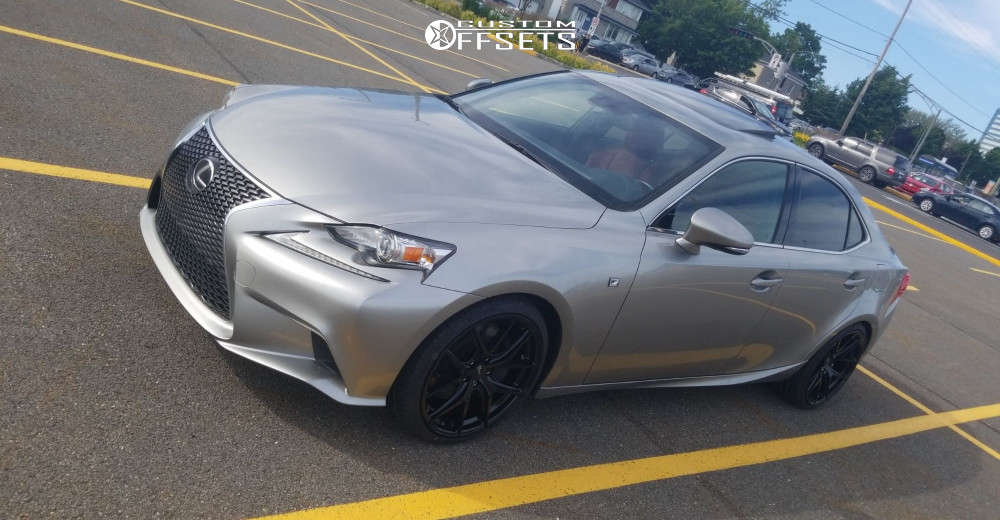 2016 Lexus IS300 with 19x8.5 35 Fast Wheels Fc04 and 225/35R19 Toyo ...