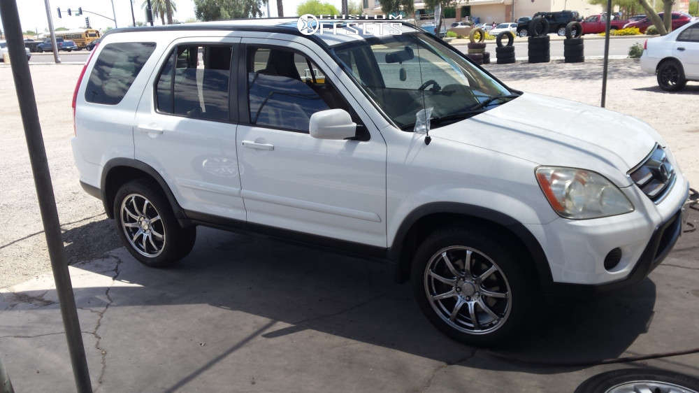 2006 Honda CR-V with 18x7.5 38 Rays Engineering SOG and 235/50R18 Vogue ...