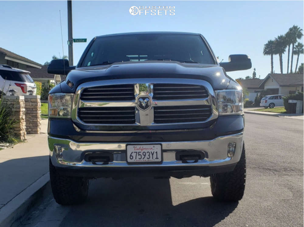 2016 Ram 1500 with 18x9 0 Alloy Ion Style 134 and 35/12.5R18 BFGoodrich ...