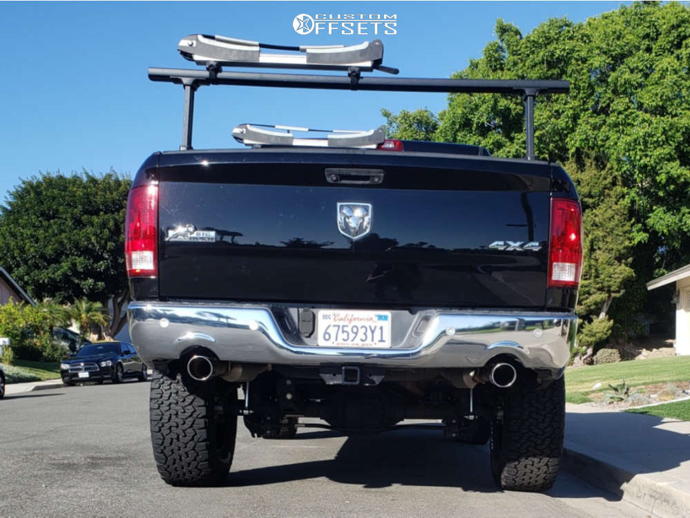 2016 Ram 1500 with 18x9 0 Alloy Ion Style 134 and 35/12.5R18 BFGoodrich ...