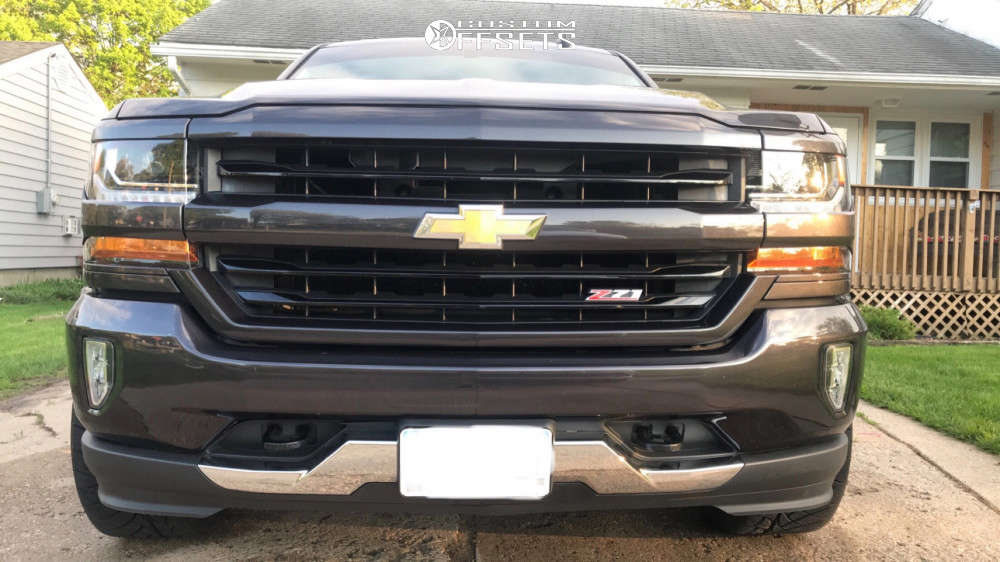 2016 Chevrolet Silverado 1500 with 20x12 -44 XD Xd828 and 305/50R20 ...