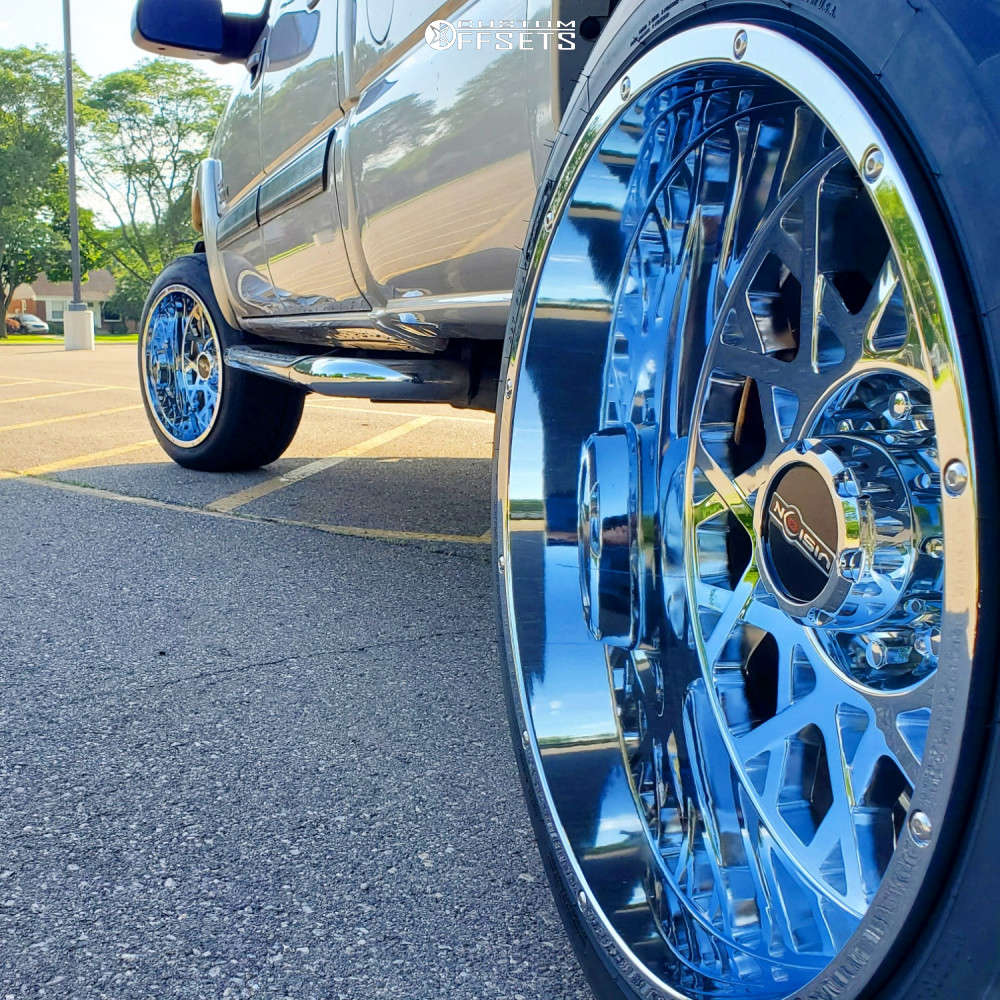 2005 Chevrolet Silverado 2500 HD with 22x12 -52 Vision Rocker and 305 ...