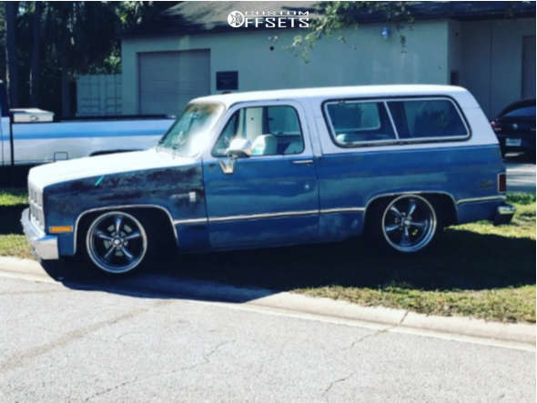 1981 GMC Jimmy with 20x9.5 0 American Racing Torq Thrust II and 295 ...